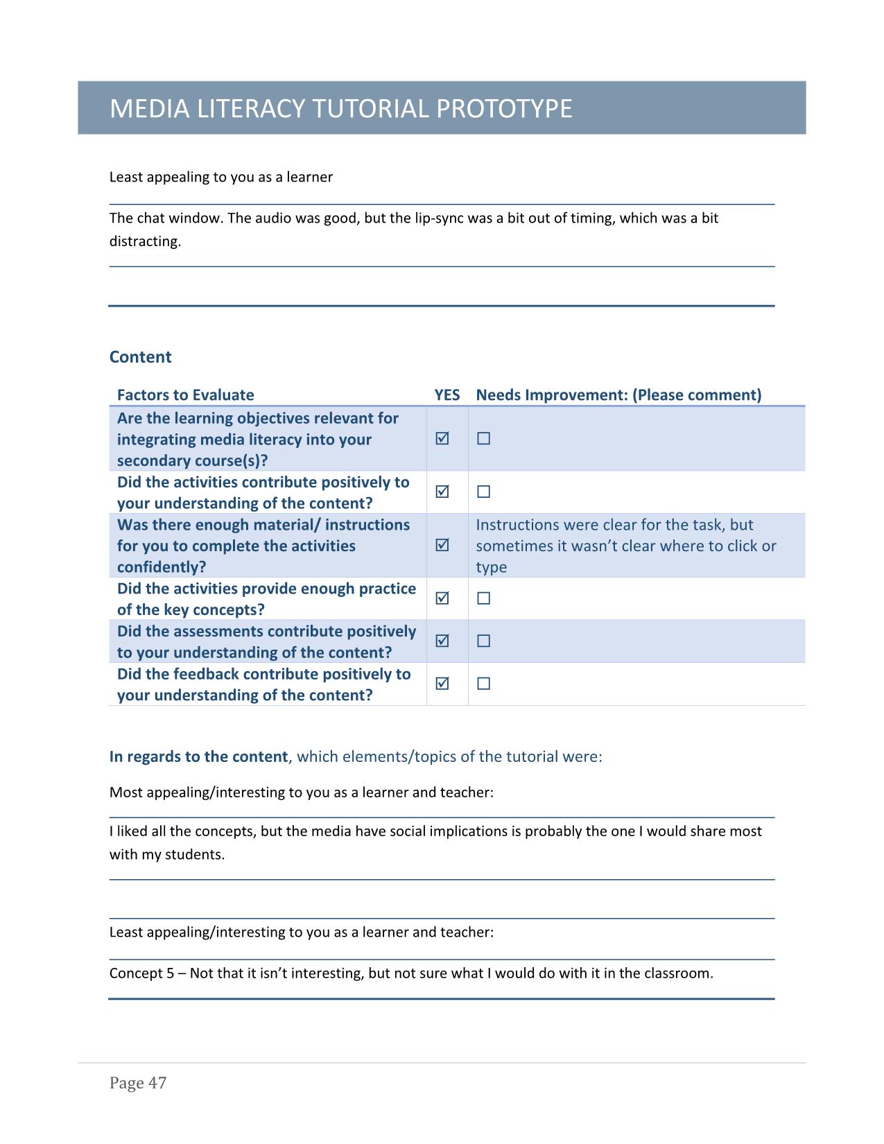 Online Media Literacy Tutorial Prototype Manual - cory.antonini - Page ...