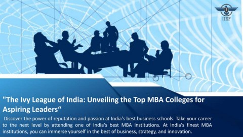Top MBA Colleges In India