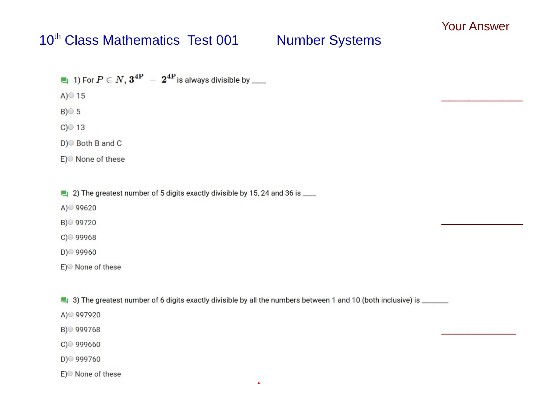 Test12-10THClass MathsNumbersystem001 - busdevus18 - Page 1 - 30 | Flip ...