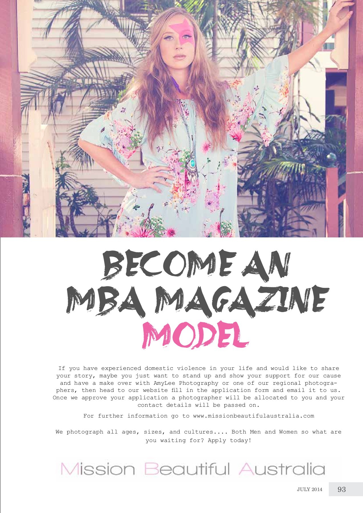 Mission Beautiful Australia MBA Magazine - susonosono - Page 93 | Flip ...