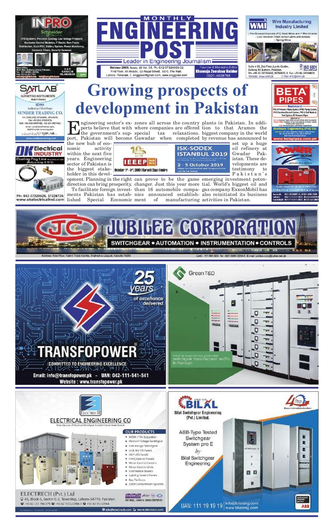 Engineering Post Oct 2019 new - usaidmalik16 - Page 1 - 64 | Flip PDF ...