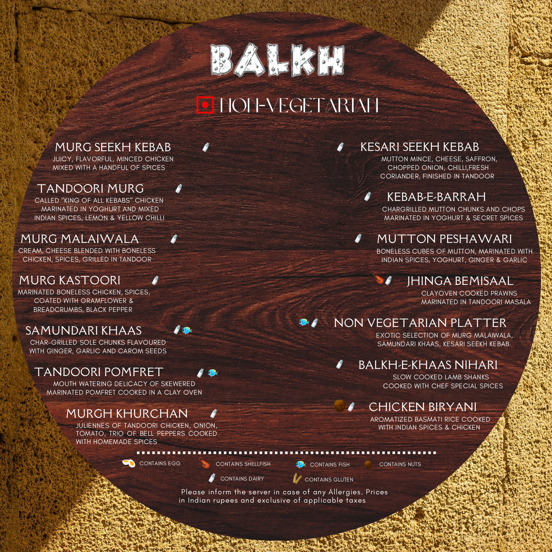 Balkh Menu - bellagio - Page 1 - 4 | Flip PDF Online | PubHTML5
