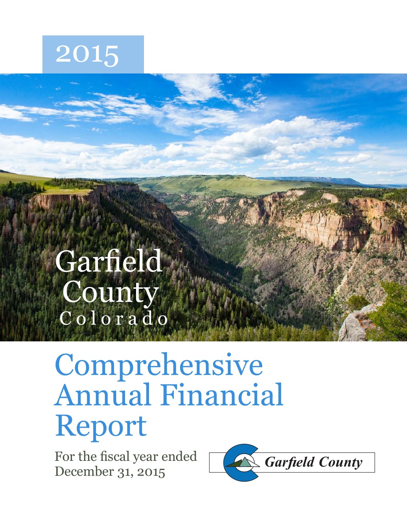 2015 Financial Report (CAFR) - Garfield County, Colorado - Page 1 - 130 ...