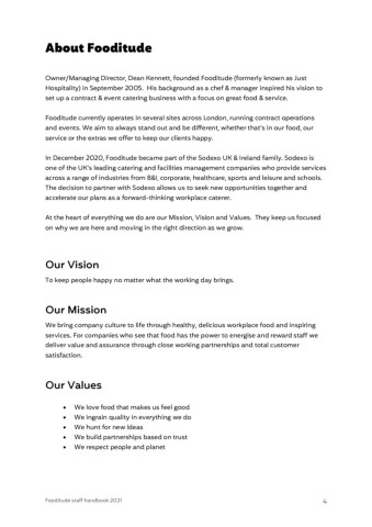 Fooditude Staff Handbook 2021 - sdeshpande - Page 5 | Flip PDF Online ...