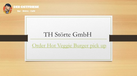 Order Hot Veggie Burger pick up| Ostfriese-emden.de