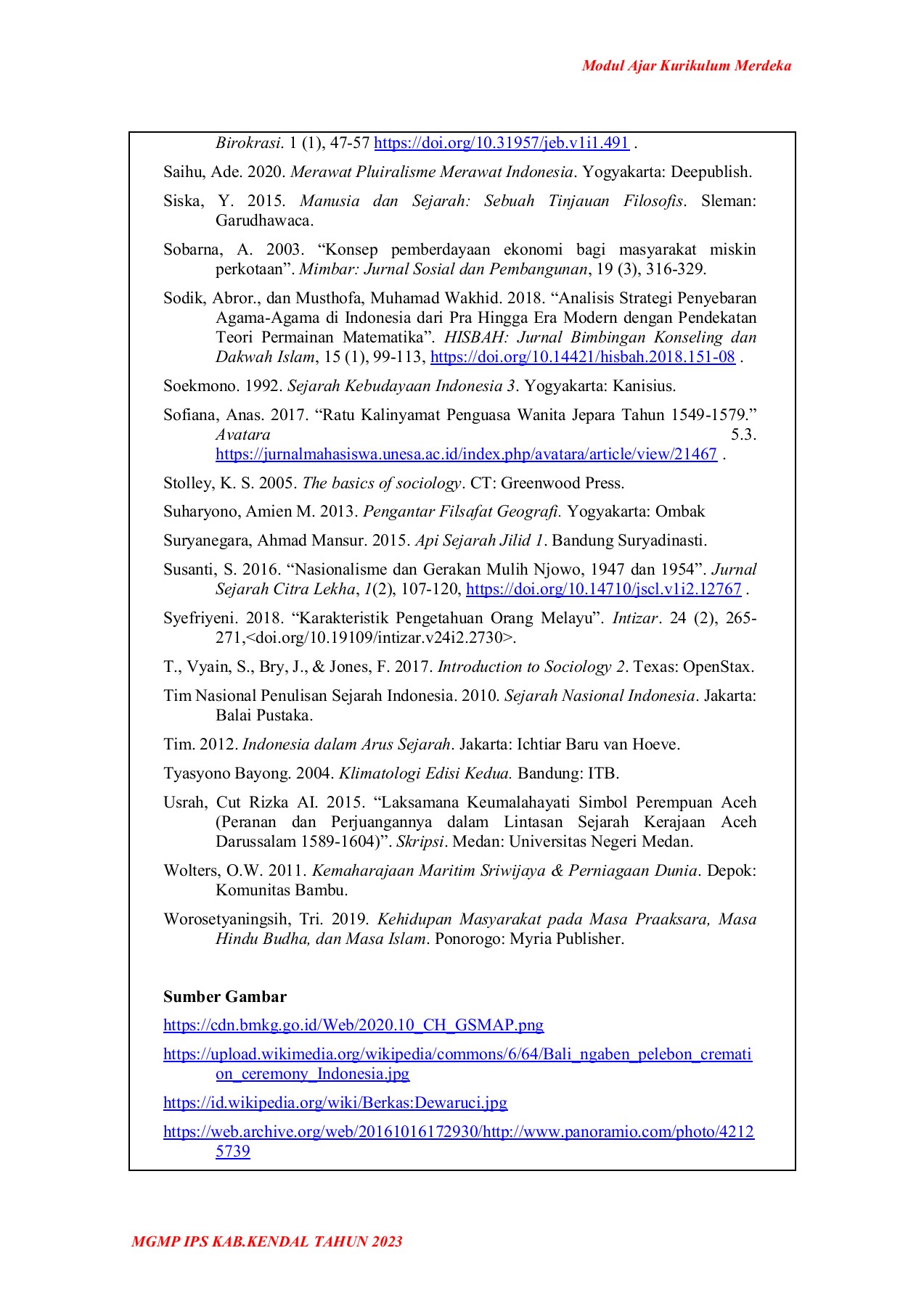 Modul Ajar Tema 01 - Endang Sulistyani - Page 102 | Flip PDF Online | PubHTML5