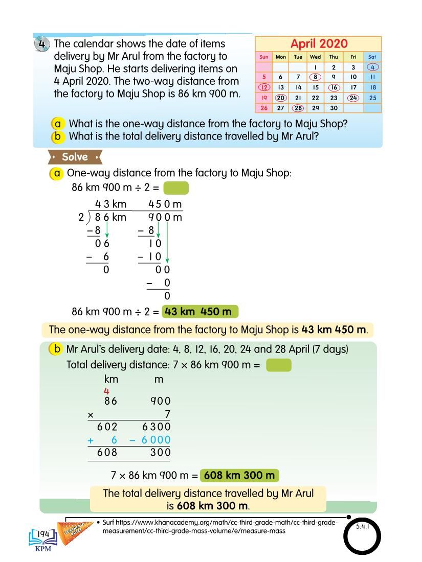 Mathematics Year 4 - g-42335854 - Page 202 | Flip PDF Online | PubHTML5