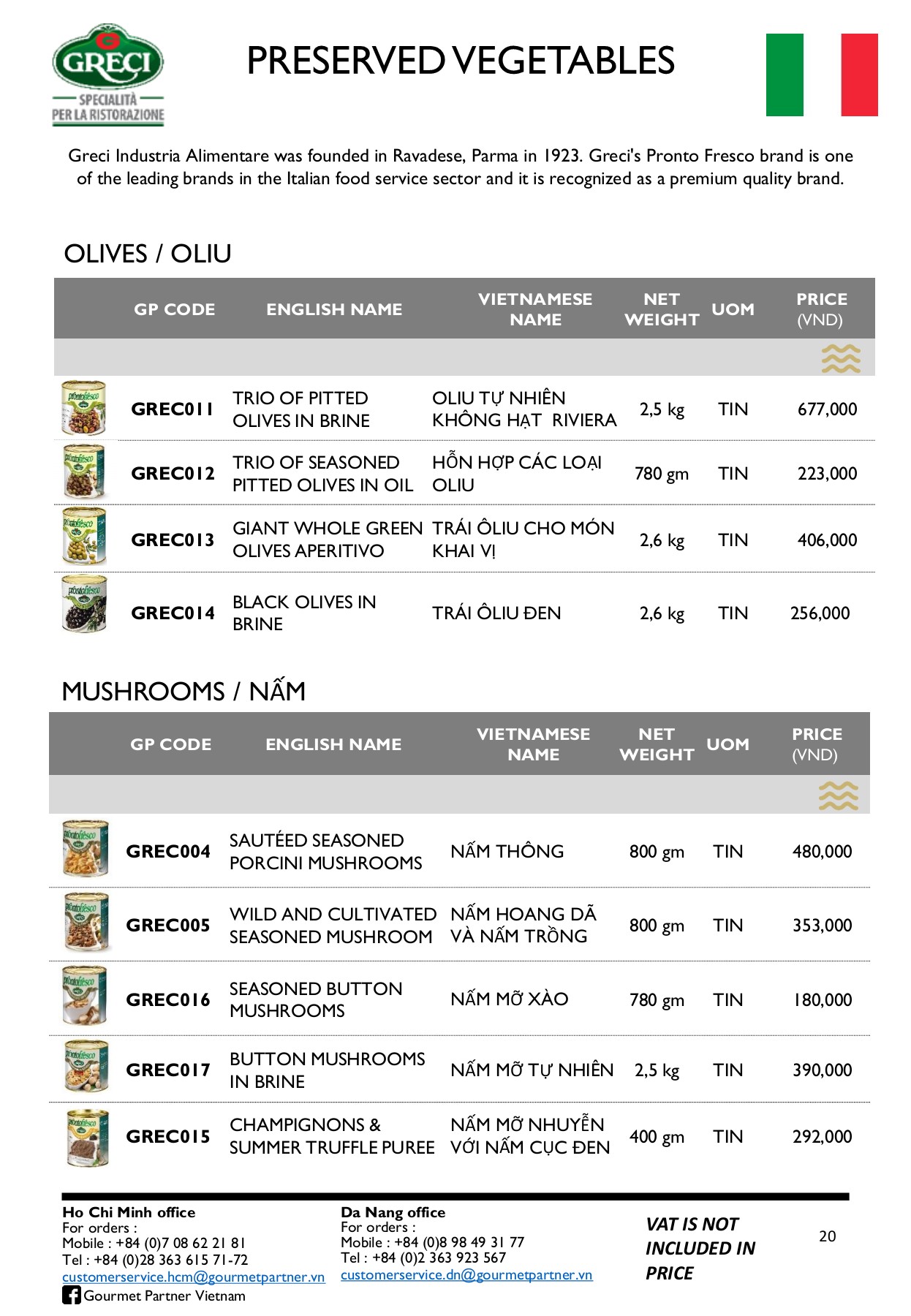 GP PRICE LIST PDF MAY 1ST 2020 - thuy.vu - Page 20 | Flip PDF Online ...