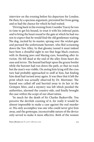 The Hound of the Baskervilles - 101 - Page 215 | Flip PDF Online | PubHTML5