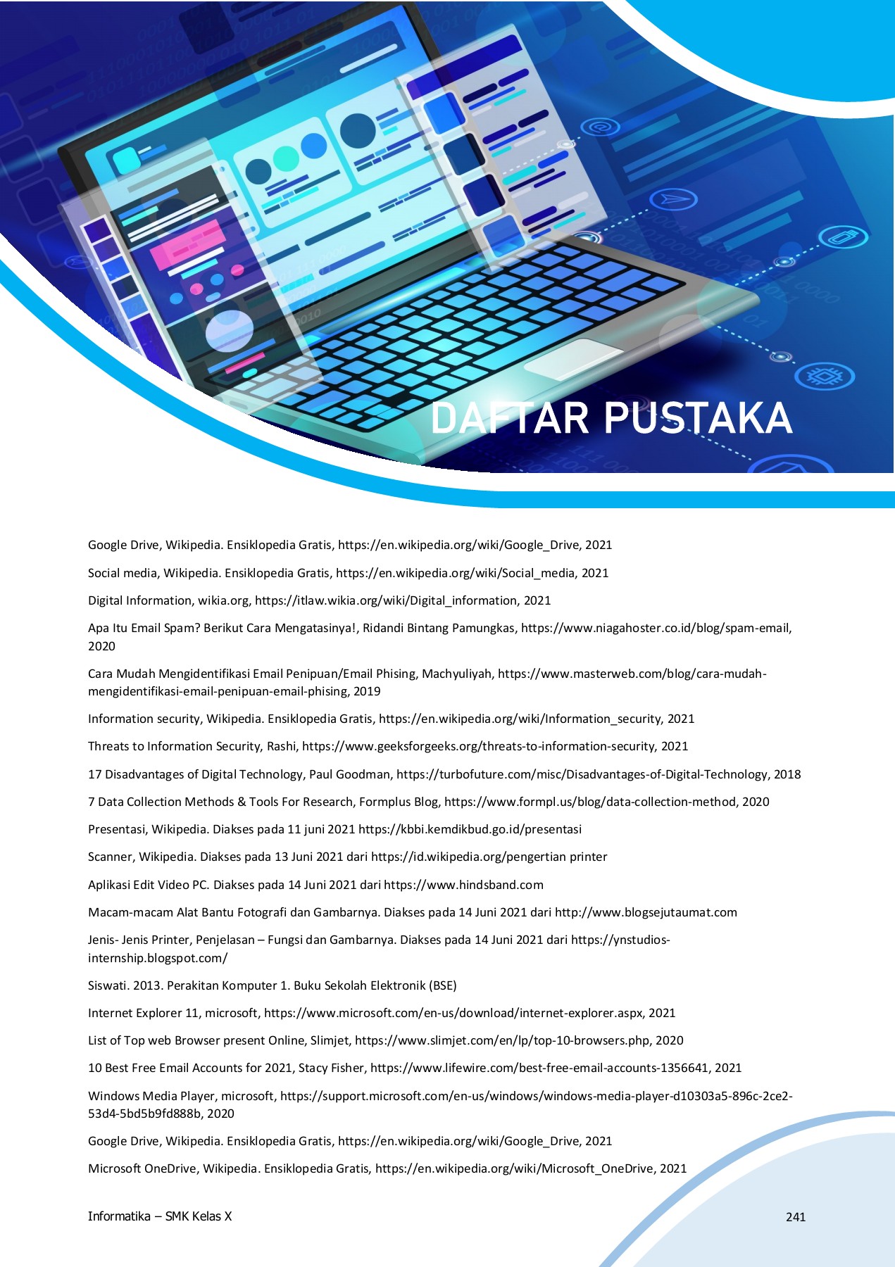 BUKU INFORMATIKA - ISKANDAR - Halaman 274 | PDF Online | PubHTML5