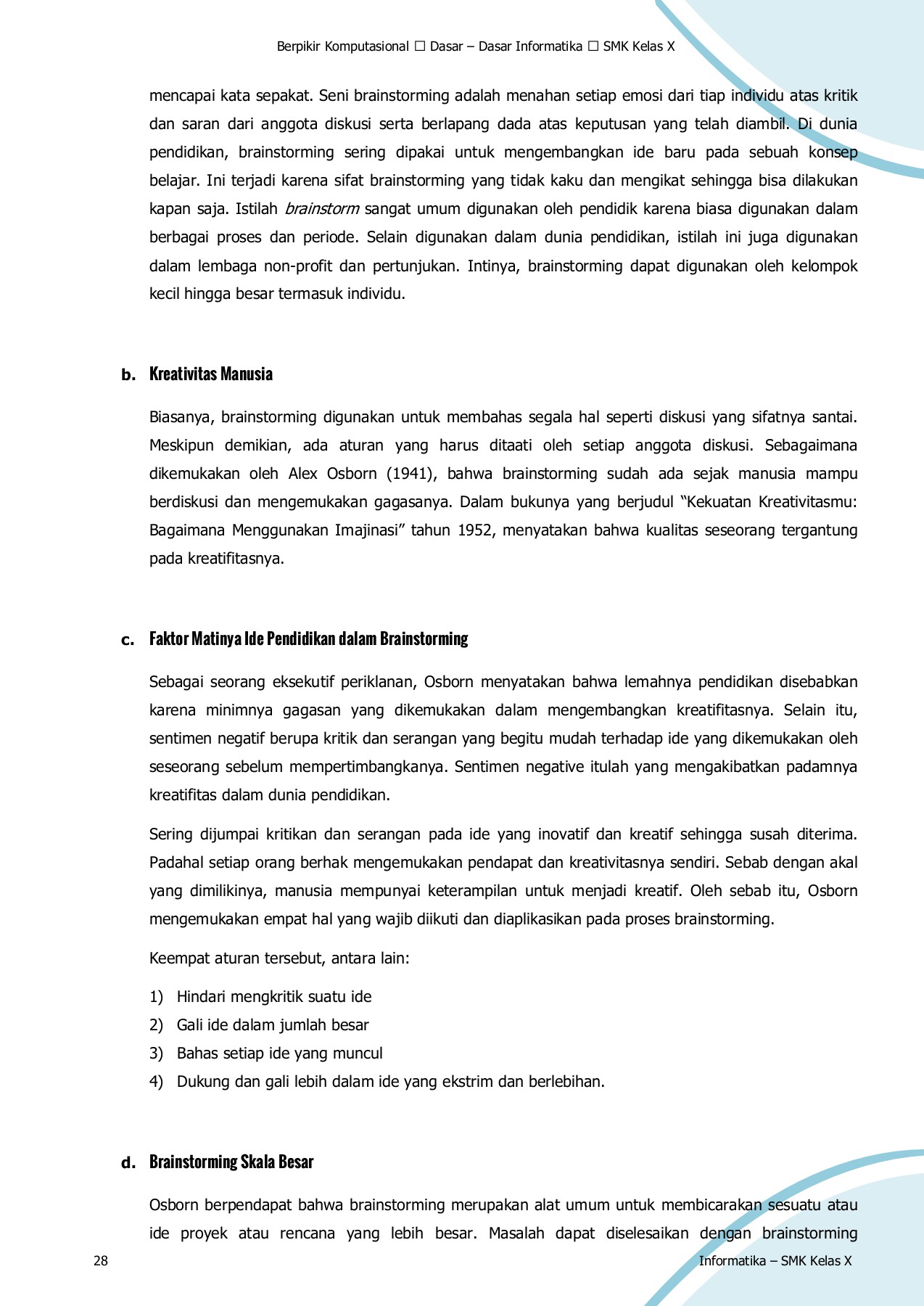 BUKU INFORMATIKA - ISKANDAR - Halaman 61 | PDF Online | PubHTML5