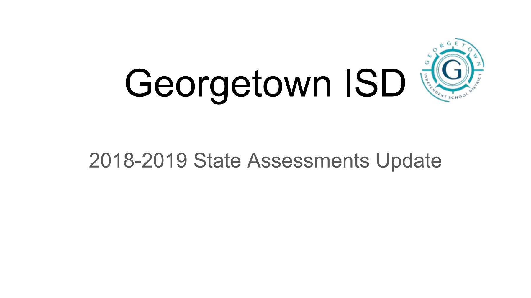2018-2019 Georgetown ISD State Assessments Overview rev - barbosav - Page 1 - 20 | Flip PDF ...