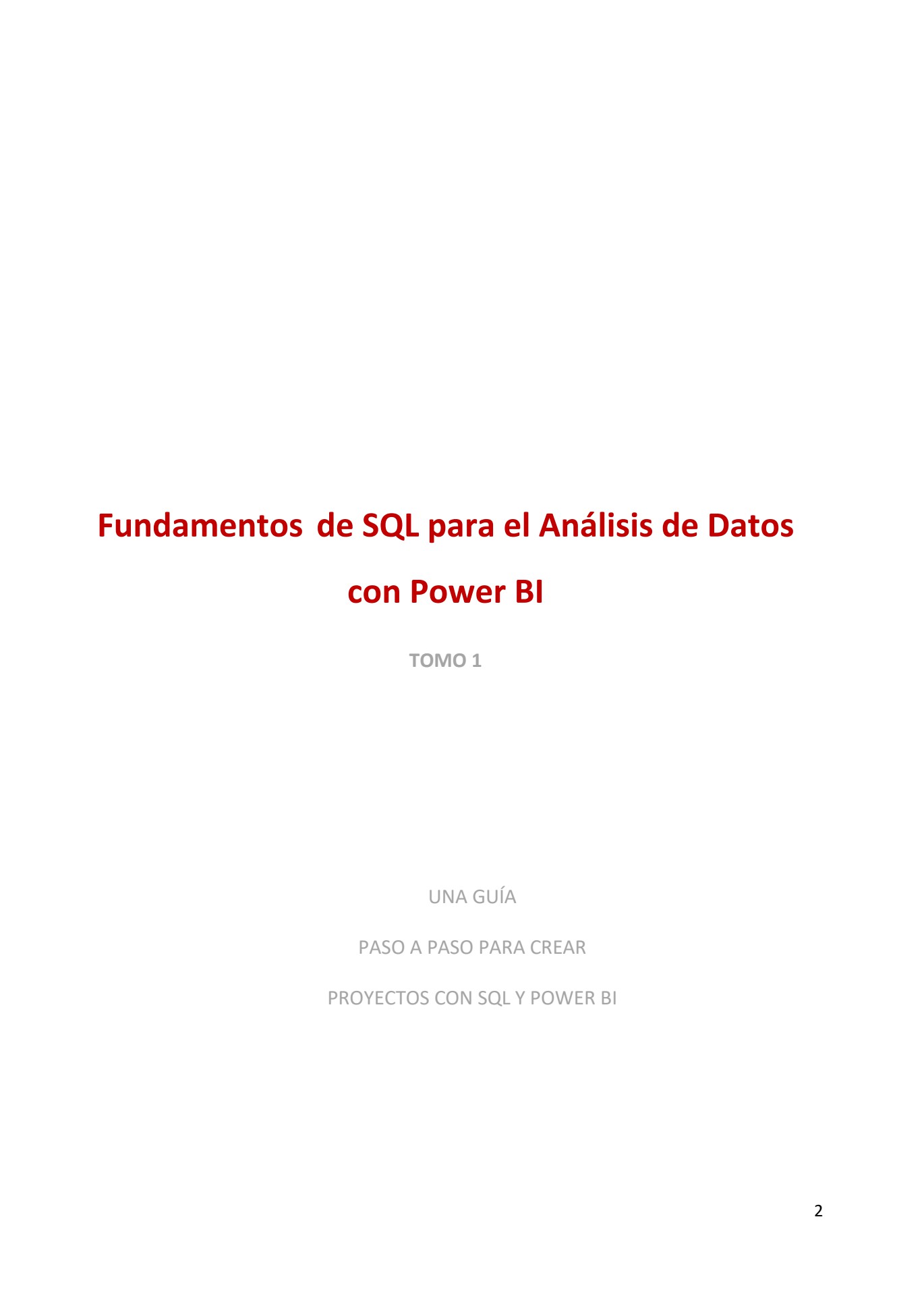FUNDAMENTOS DE SQL PARA EL ÁNALISIS DE DATOS CON POWER BI - Yibson Atehortúa - Página 2 | Flip ...