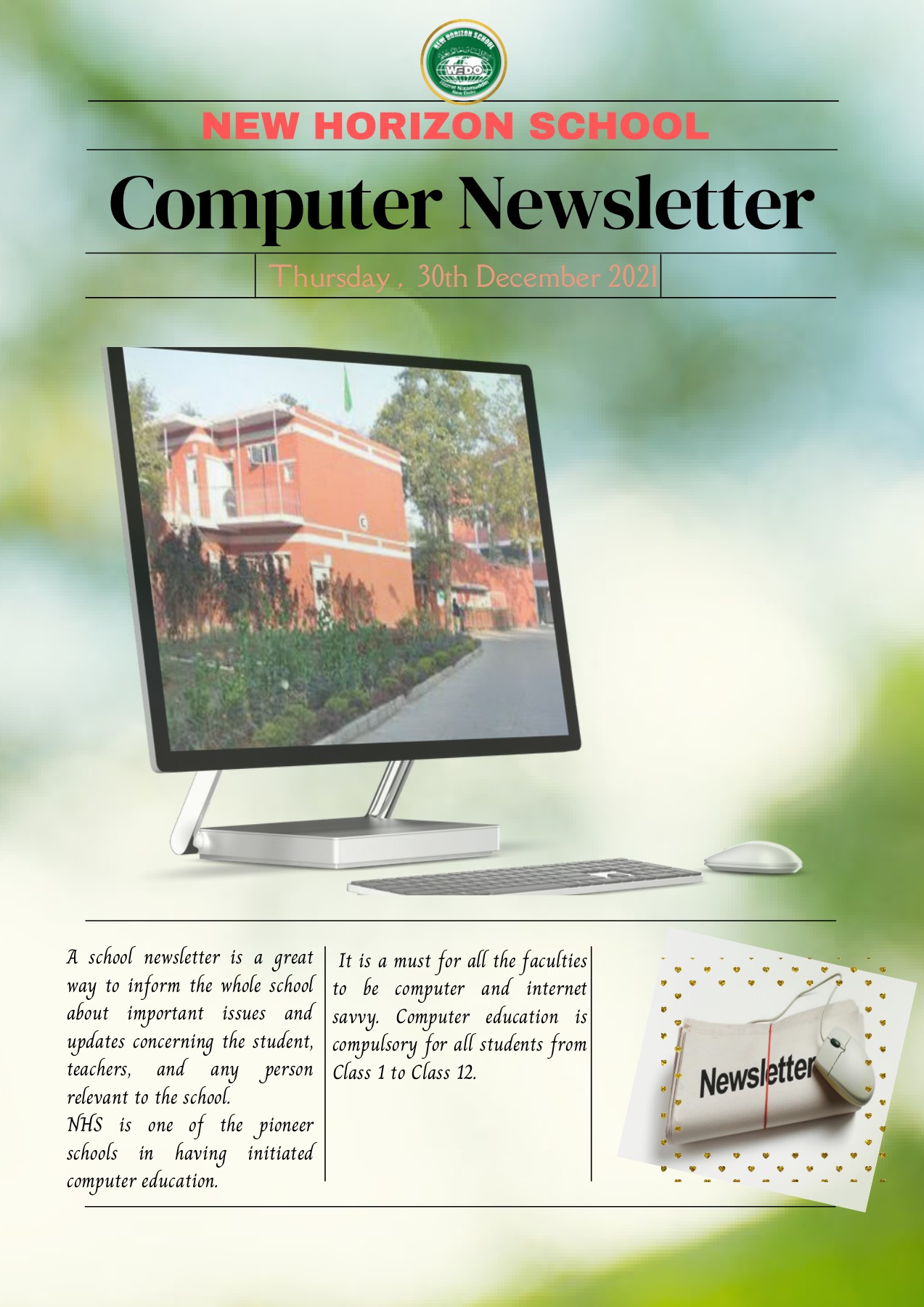 Computer Newsletter final - Humaera Laskar - Page 1 - 20 | Flip PDF ...