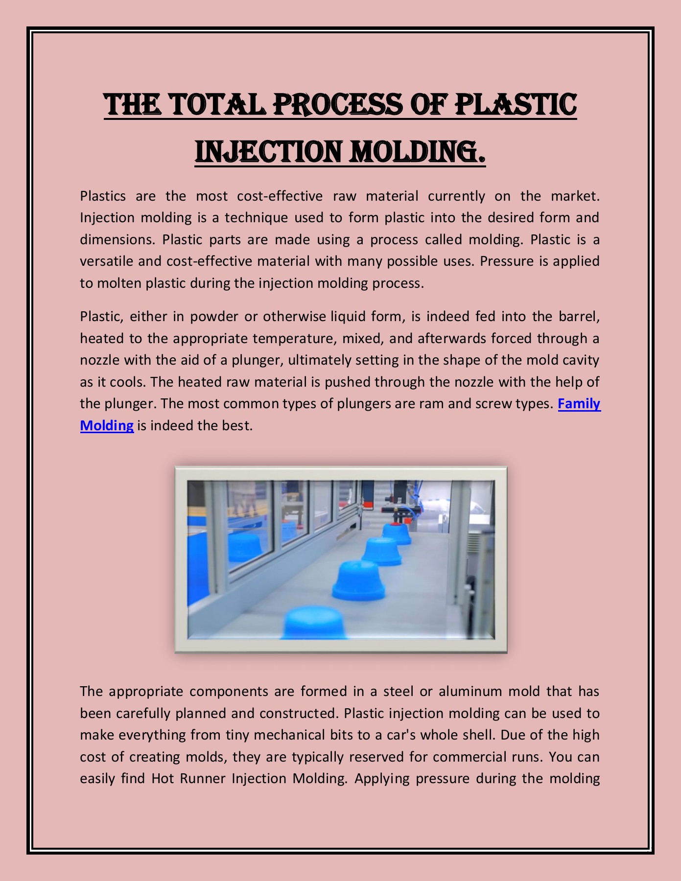 The total process of plastic injection molding - trumouldus - Page 1 ...
