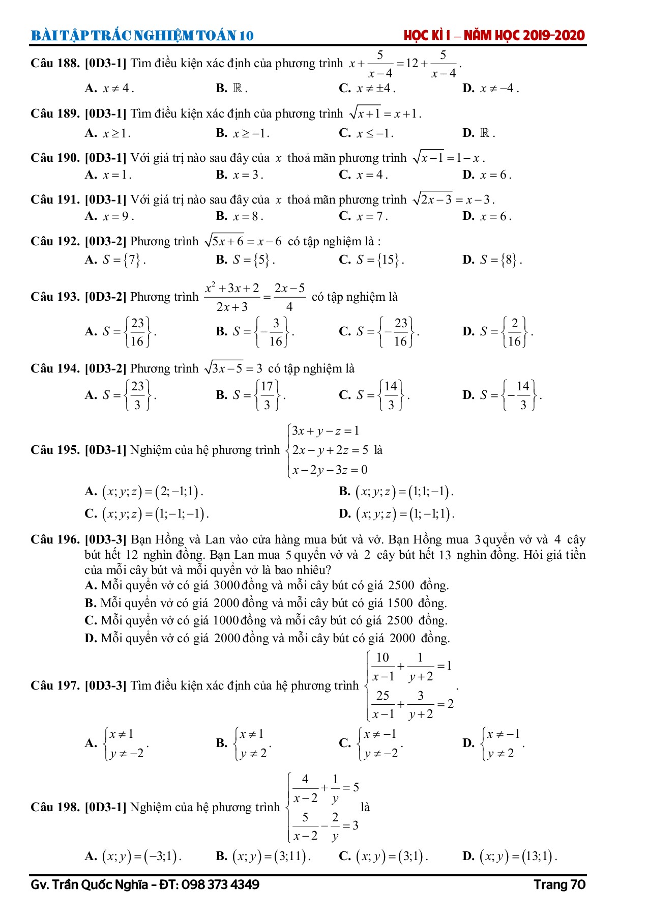 1296-bai-tap-trac-nghiem-toan-10-hoc-ki-1-co-dap-an-tran-quoc-nghia (1) - oanhtran.work - Trang ...