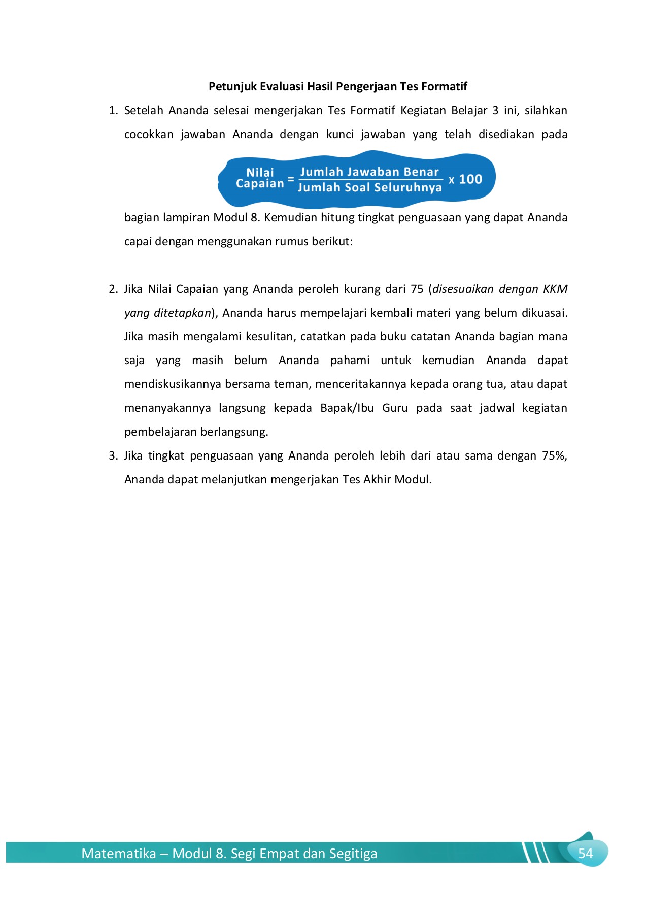 Modul Matematika Kelas 7 - idaweti40 - Halaman 547 | PDF Online | PubHTML5