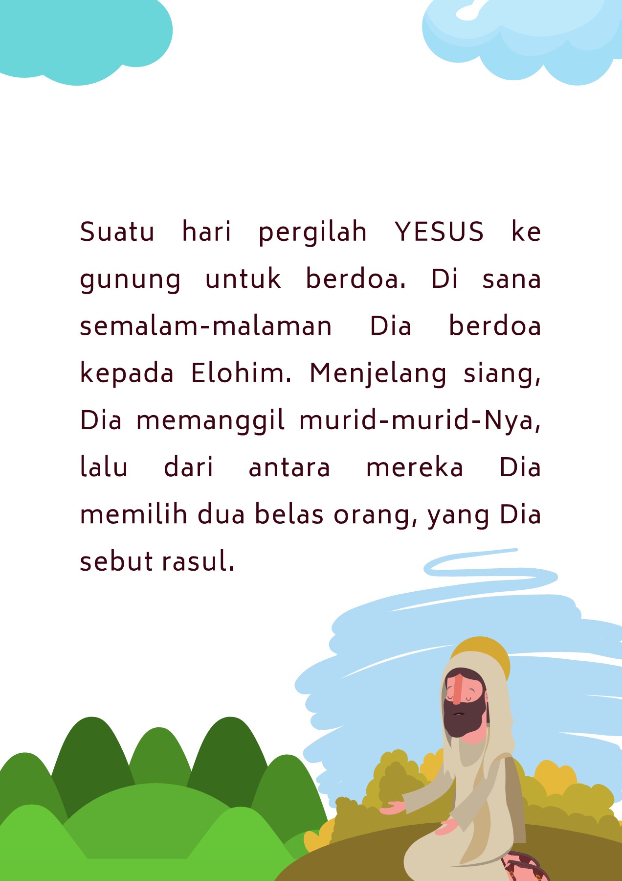 9 - YESUS mengutus Murid-murid-Nya - YHS Leadership - Halaman 2 | PDF ...
