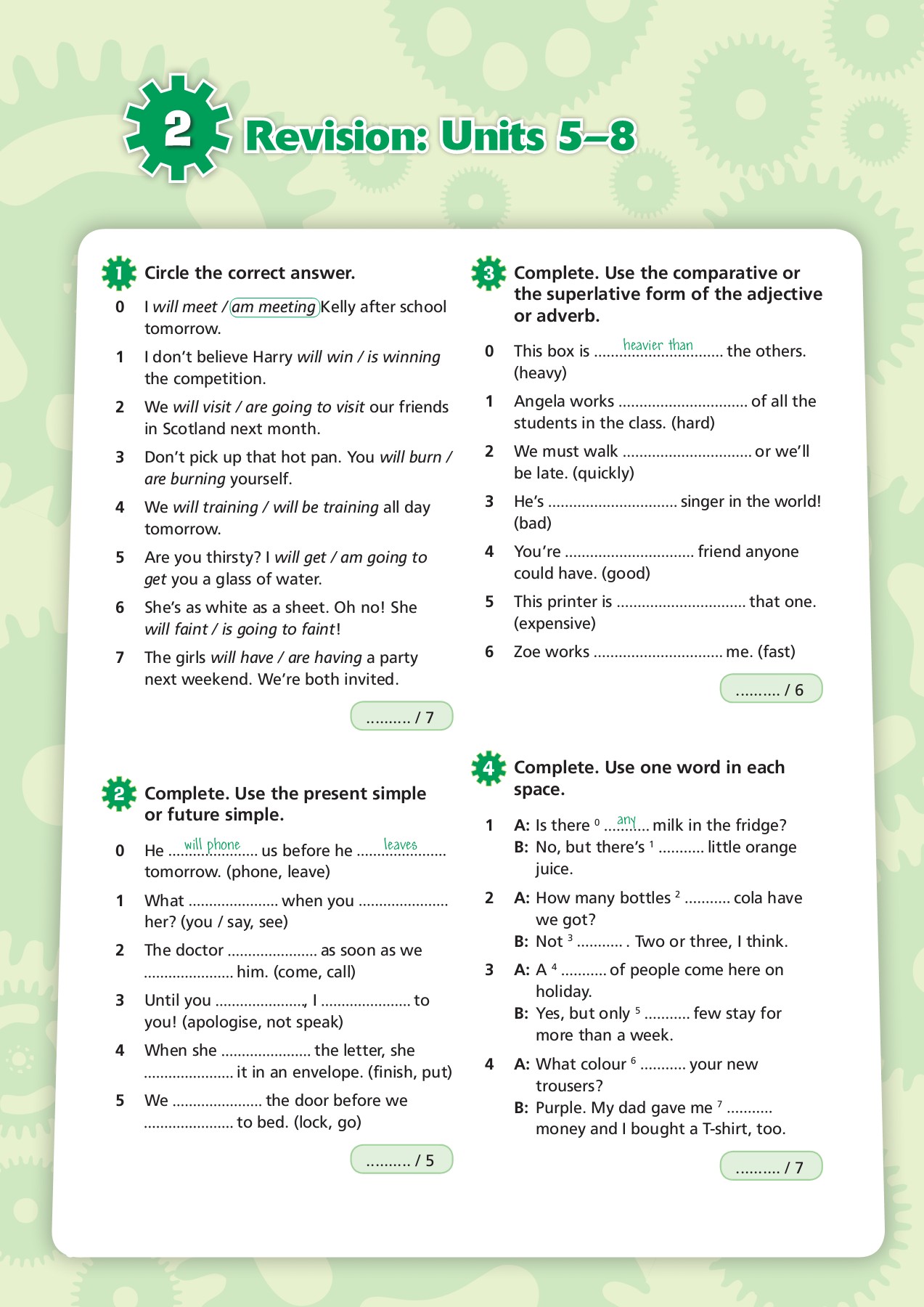 Grammar Genius 3 sample booklet - Hamilton House Publishers - Page 8 ...