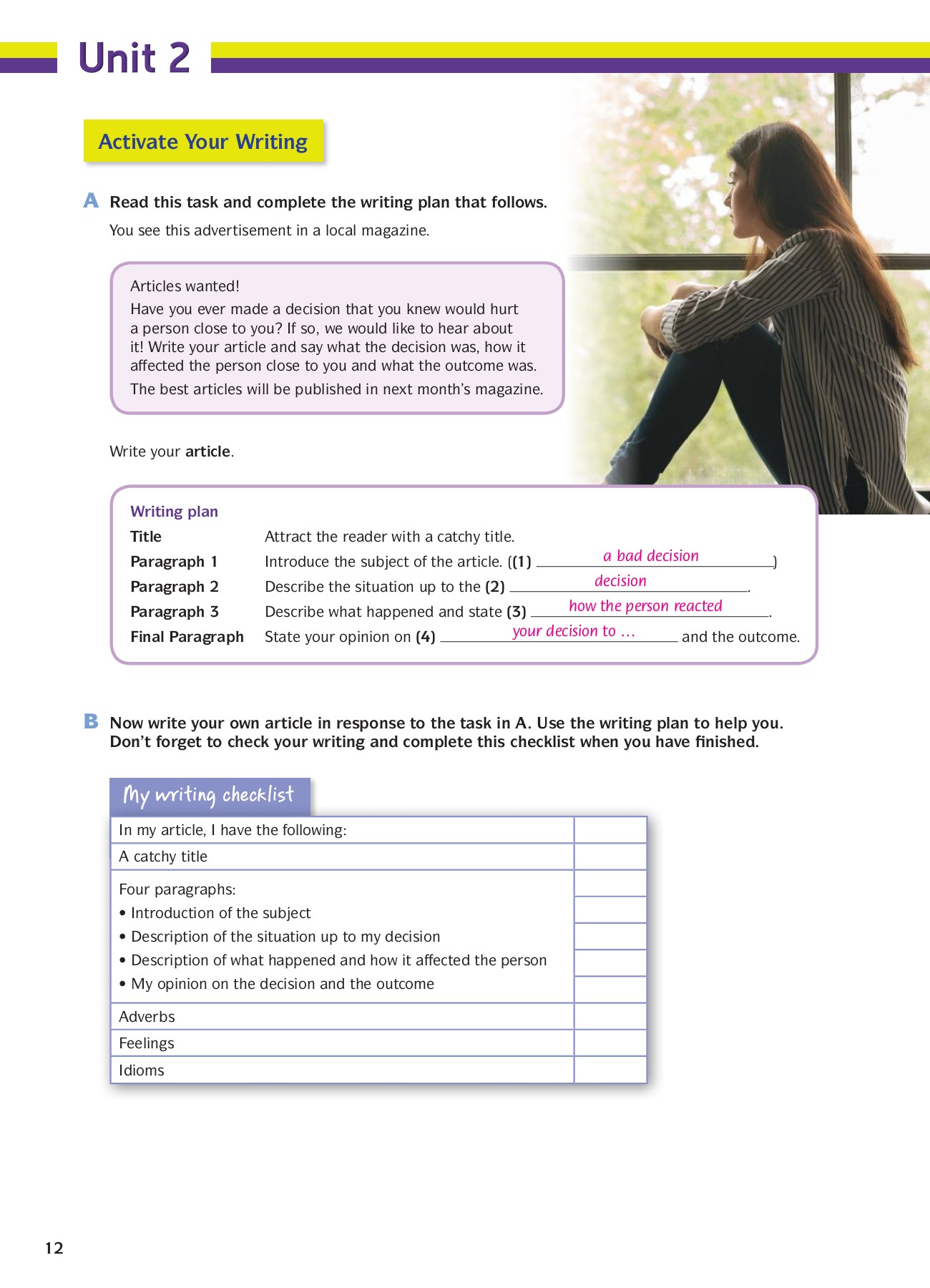 Activate your Writing for B2 with answer key - Hamilton House Publishers - Page 12 | Flip PDF ...