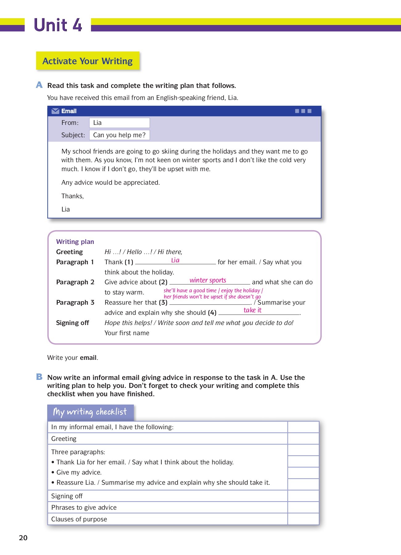 Activate your Writing for B2 with answer key - Hamilton House Publishers - Page 20 | Flip PDF ...