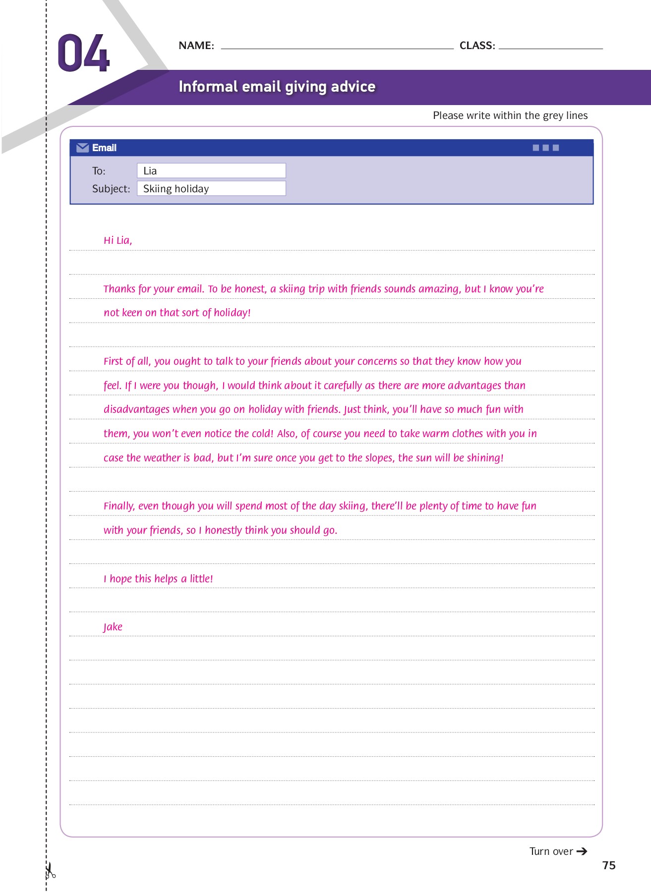 Activate your Writing for B2 with answer key - Hamilton House Publishers - Page 75 | Flip PDF ...