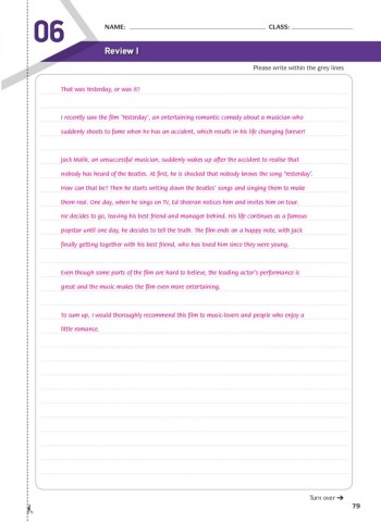 Activate your Writing for B2 with answer key - Hamilton House Publishers - Page 79 | Flip PDF ...