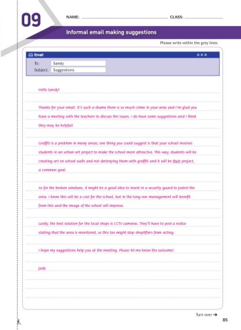 Activate your Writing for B2 with answer key - Hamilton House Publishers - Page 85 | Flip PDF ...