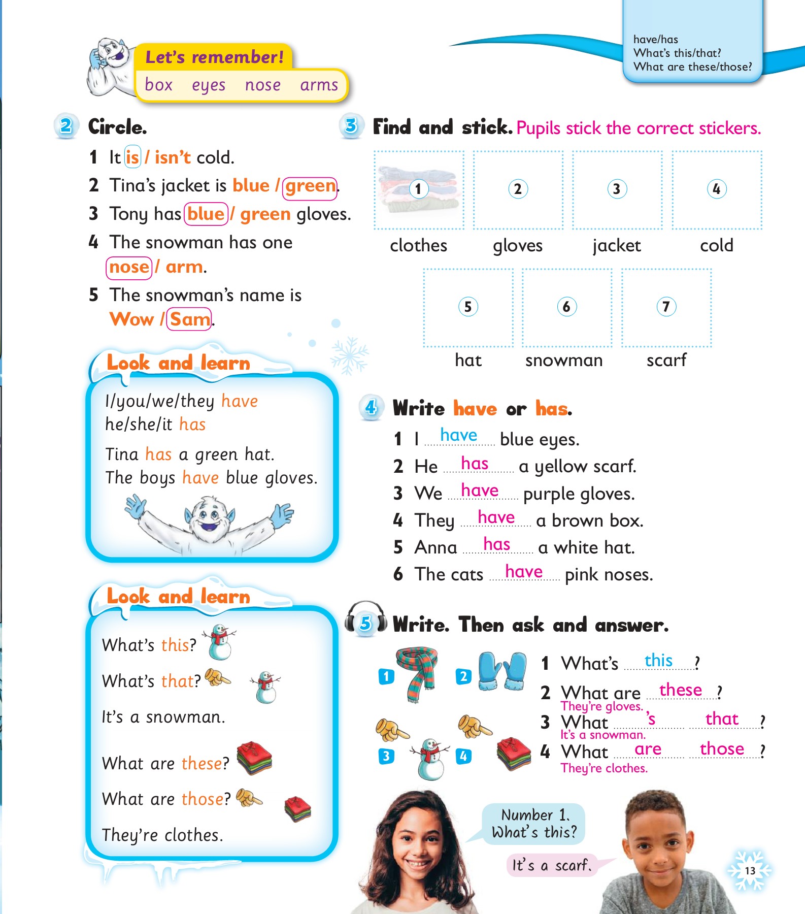 Yeti and Friends Junior B Pupils Book Sample - Hamilton House ...