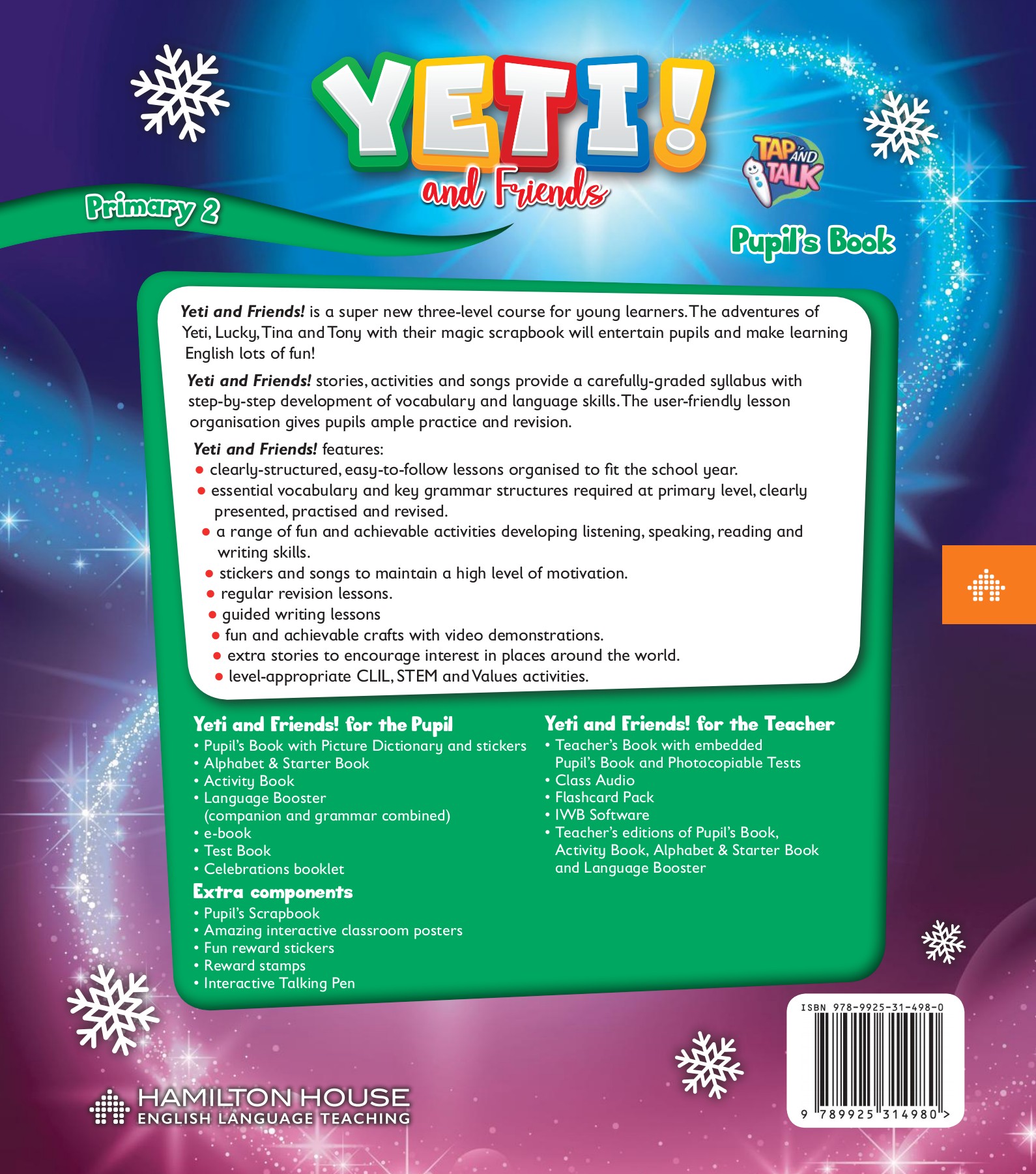 Yeti and Friends Junior B Pupils Book Sample - Hamilton House ...