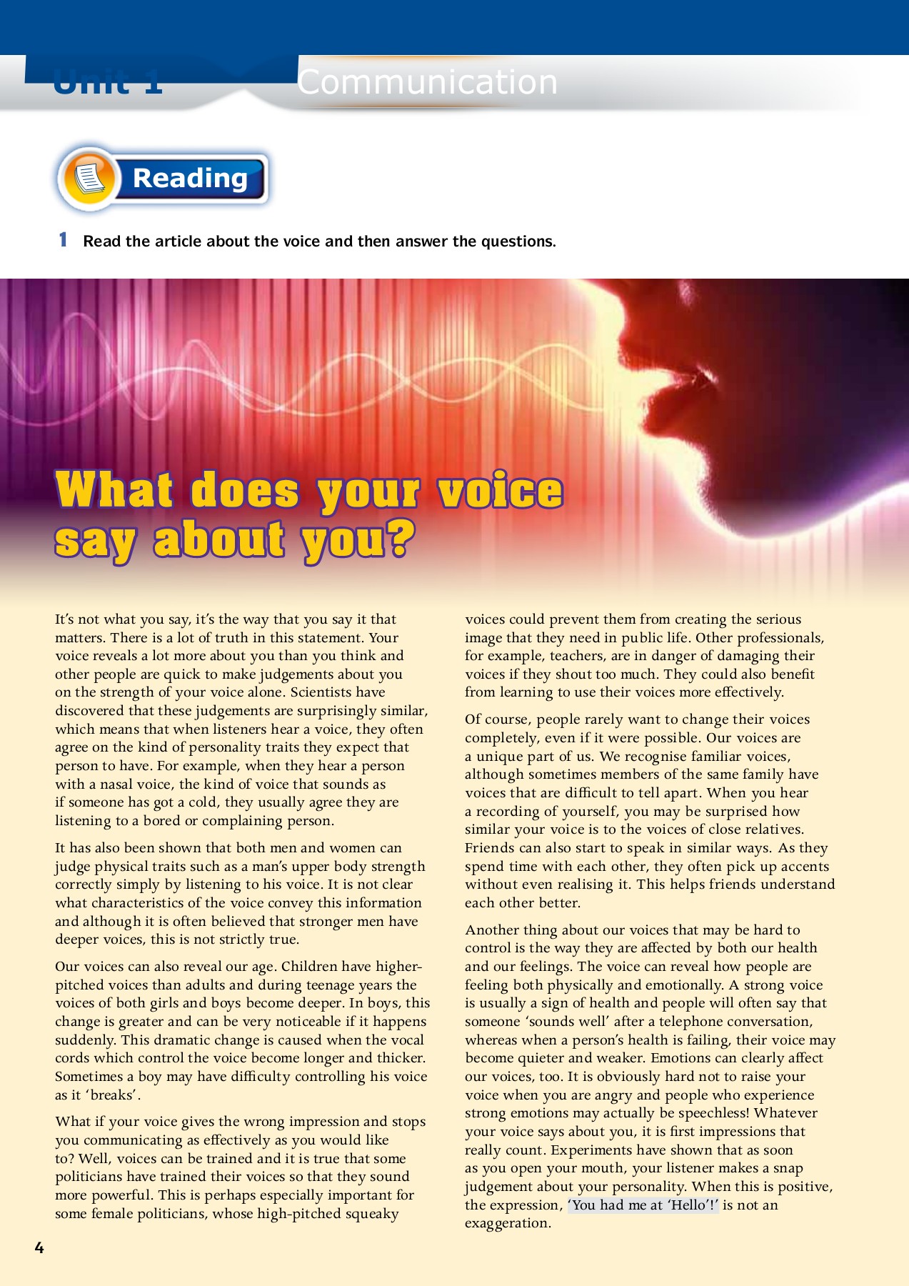 English Journey 9 Workbook Sample - Hamilton House Publishers - Page 3 ...