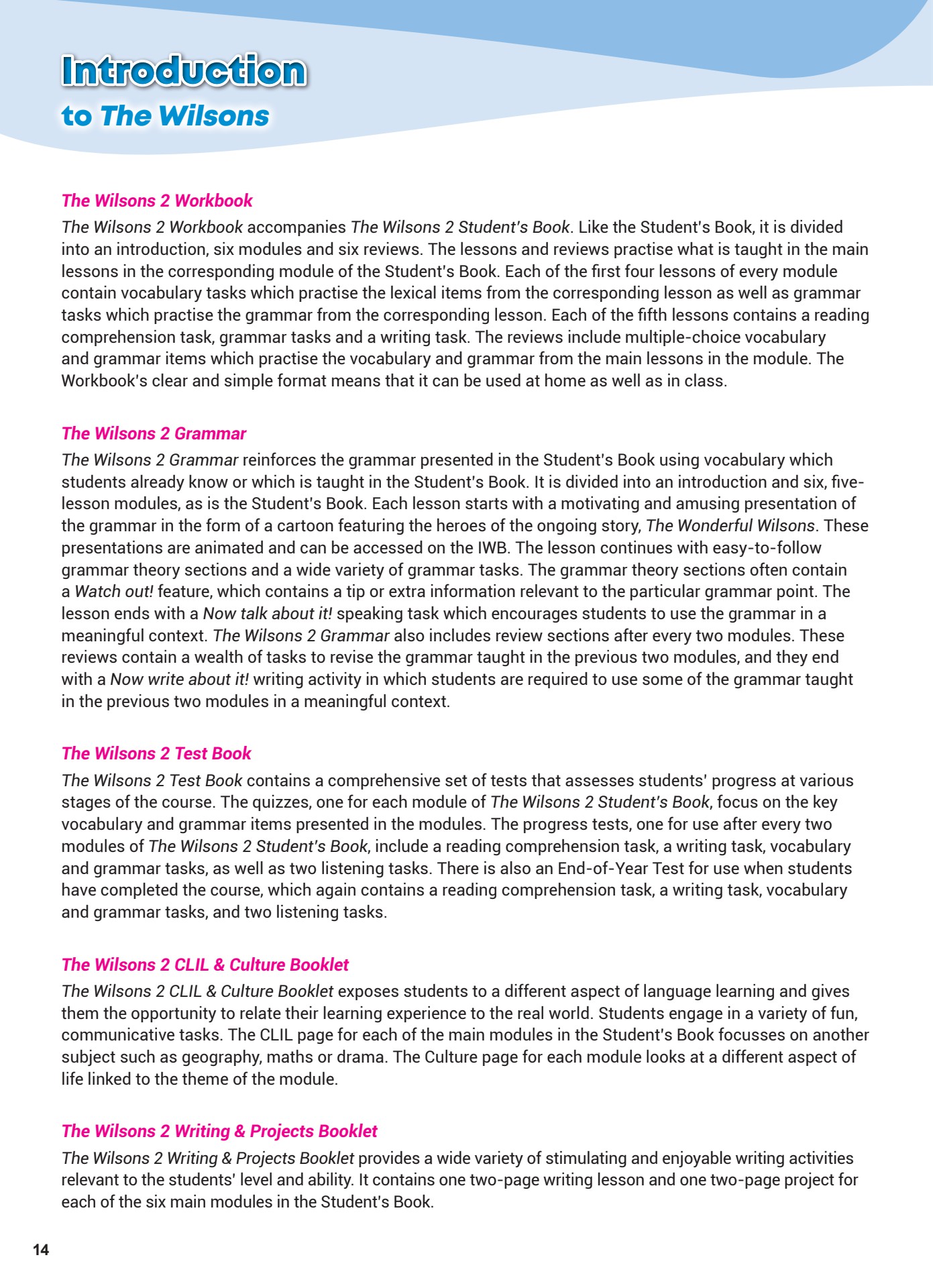 The Wilsons 2 Introduction - Hamilton House Publishers - Page 14 | Flip PDF Online | PubHTML5