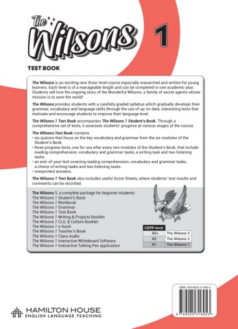 The Wilsons 1 Test Book Sample - Hamilton House Publishers - Page 8 ...