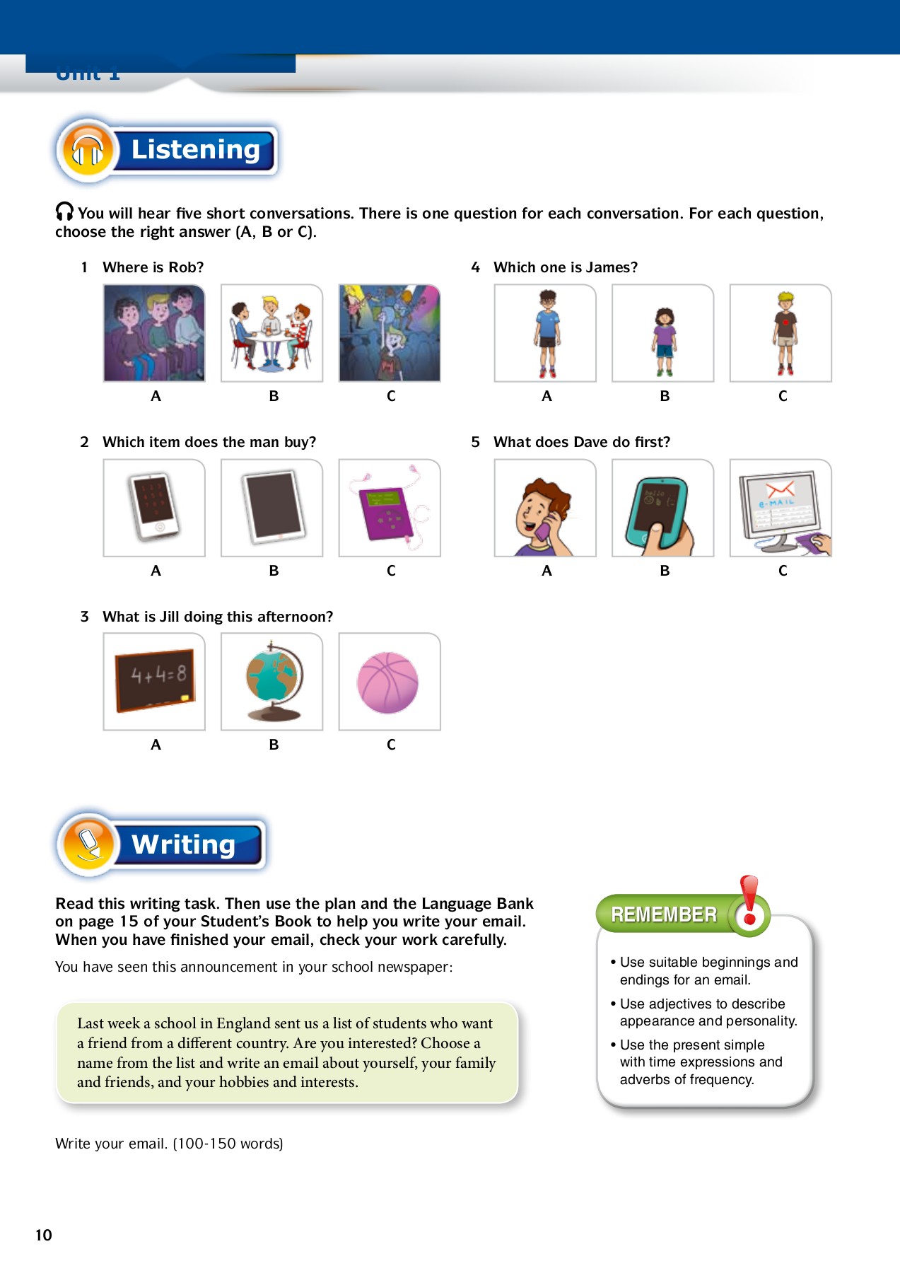 English Journey 6 Workbook Sample - Hamilton House Publishers - Page 9 ...