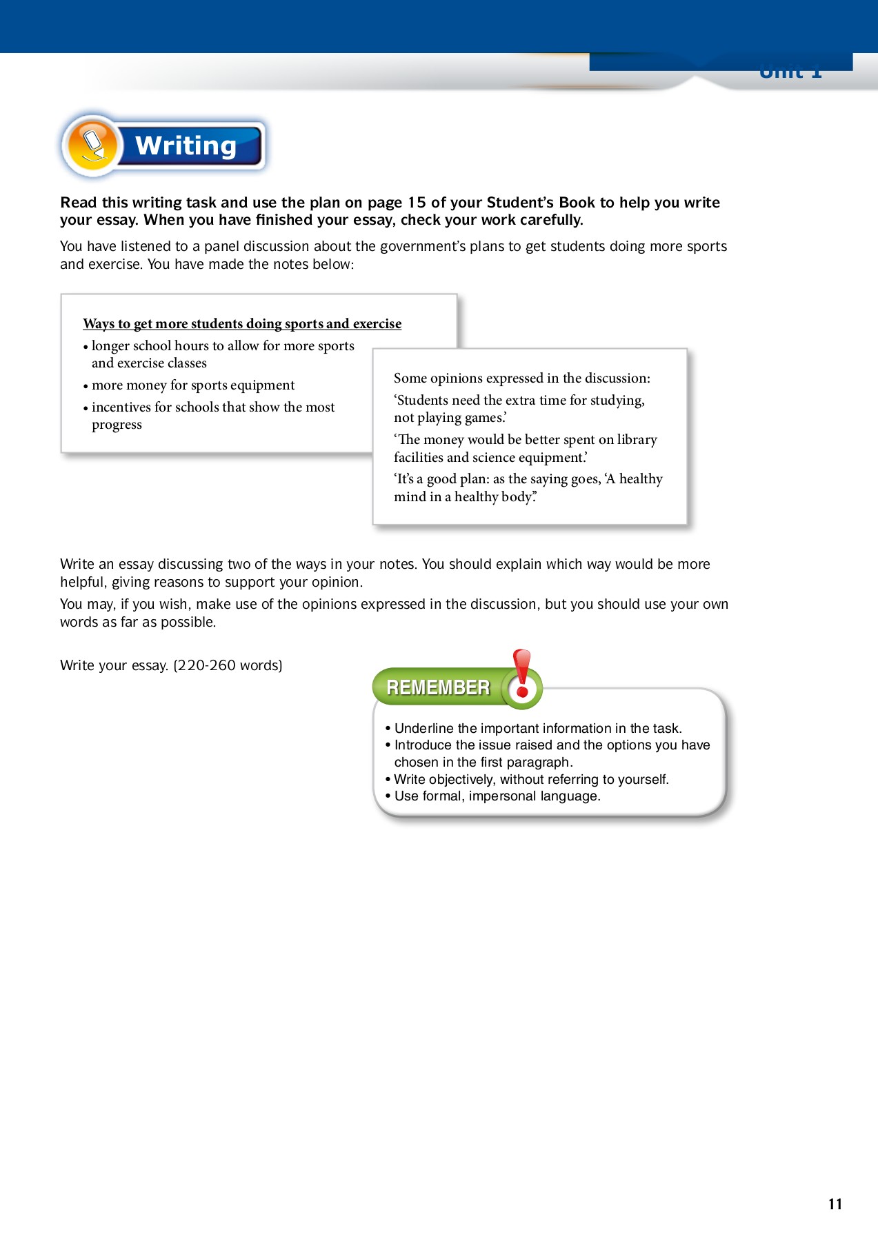 English Journey 10 Workbook Sample - Hamilton House Publishers - Page ...