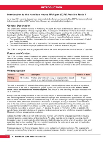 Michigan Ecpe 2021 Practice Tests 1 - Hamilton House Publishers - Page ...