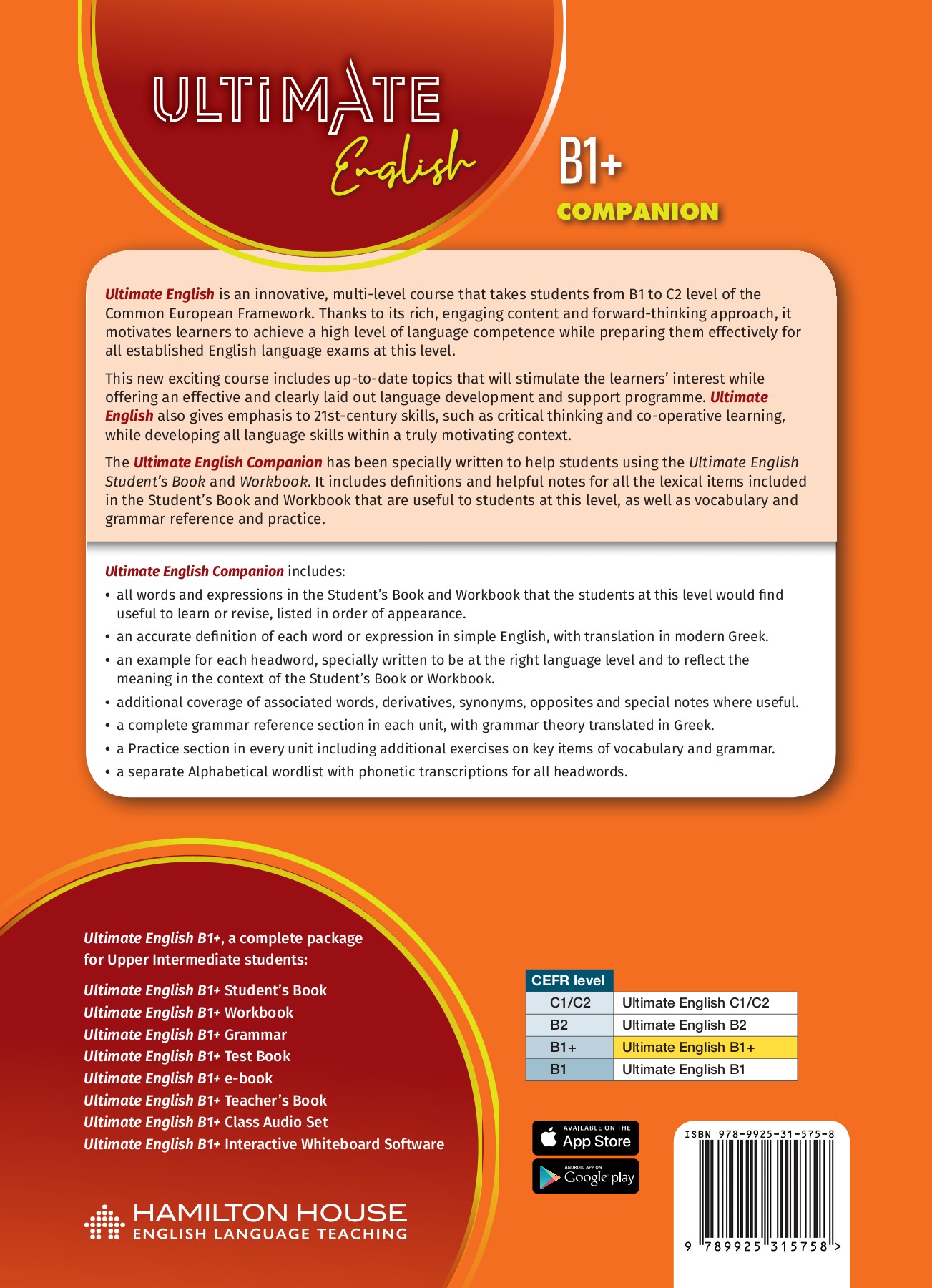 Ultimate English B1+ Companion - Hamilton House Publishers - Page 38 ...