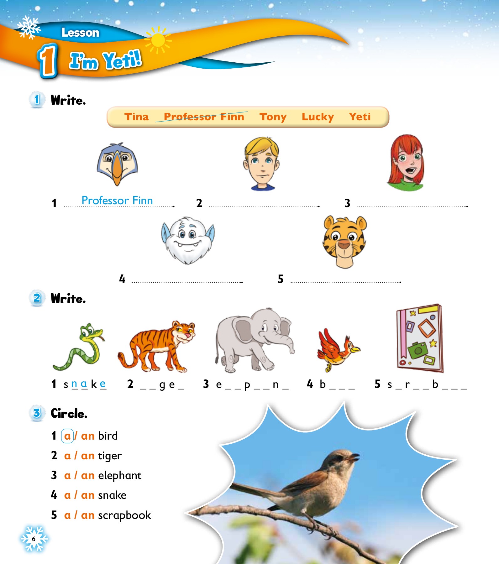 Yeti Primary 1 Activity Book sample booklet - Hamilton House Publishers ...