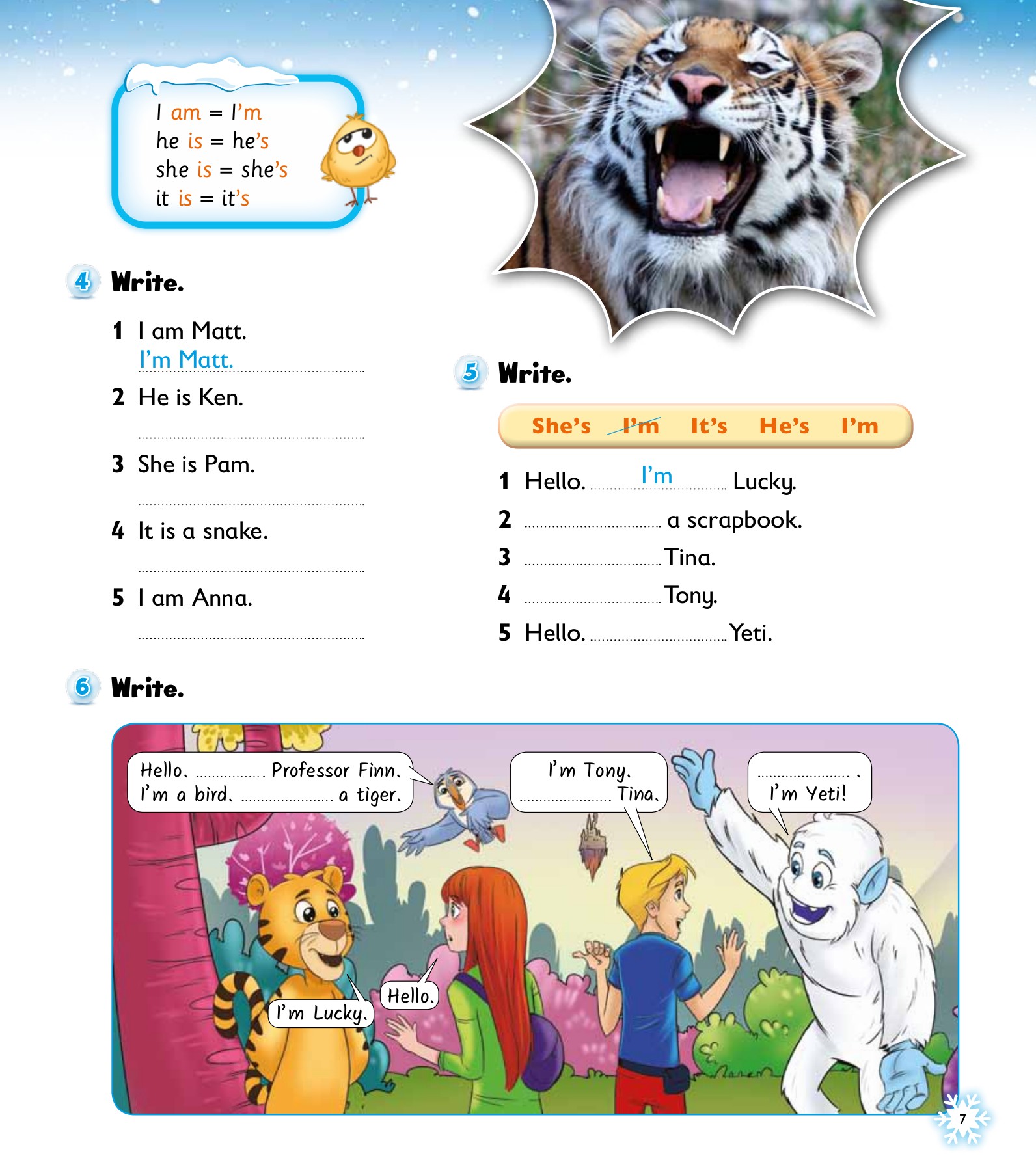 Yeti Primary 1 Activity Book sample booklet - Hamilton House Publishers ...