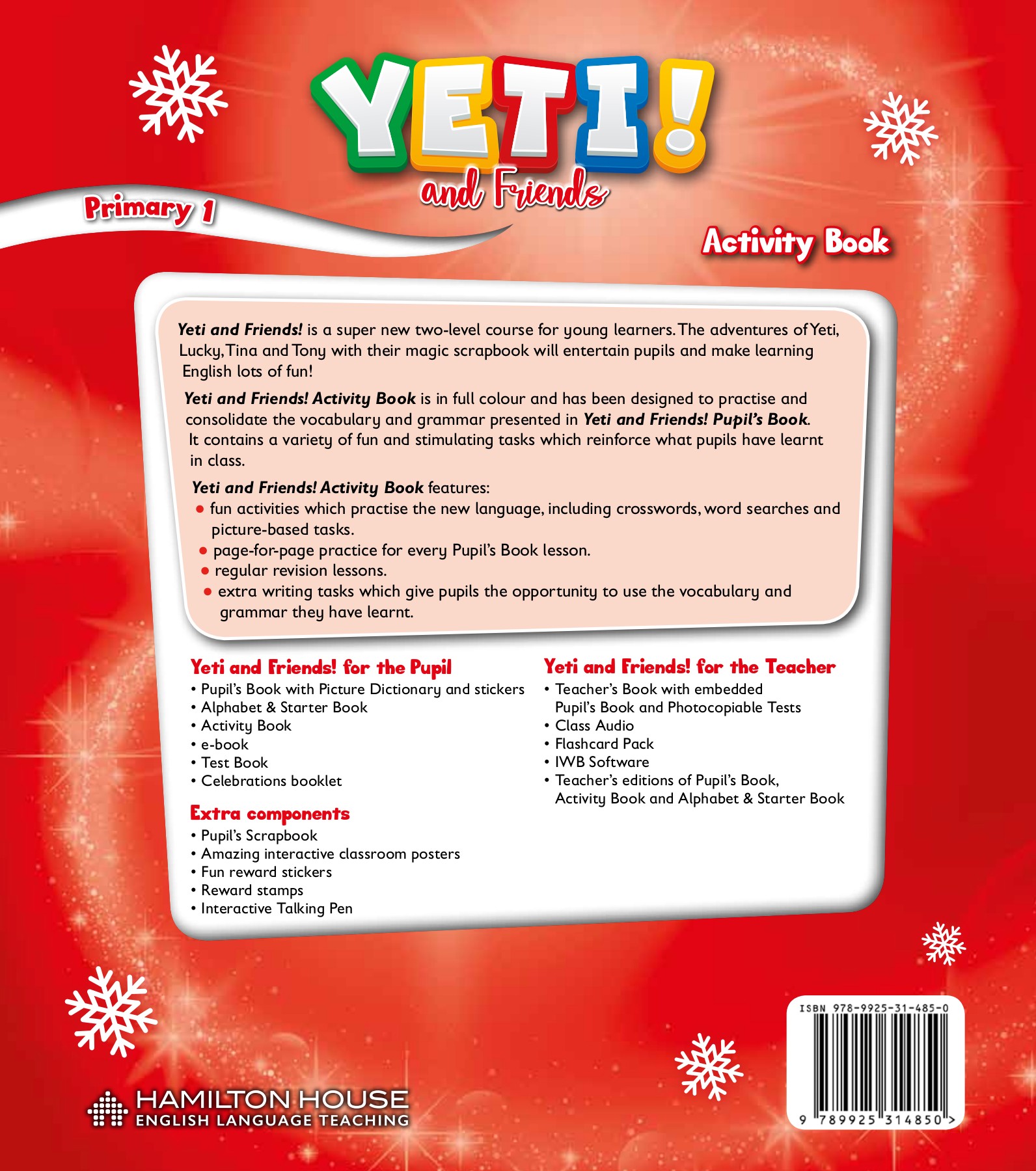 Yeti Primary 1 Activity Book sample booklet - Hamilton House Publishers ...