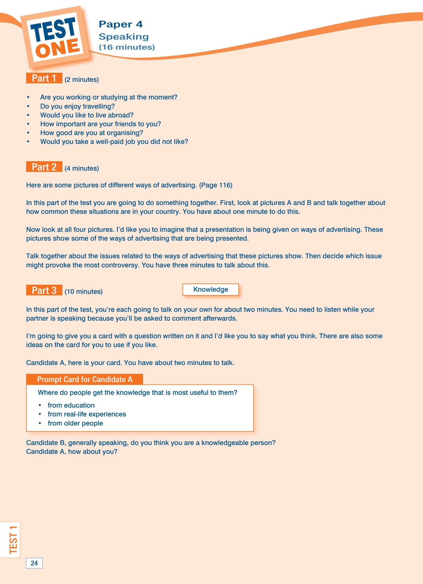 Cambridge Proficiency Practice Tests 1 sample - Hamilton House ...