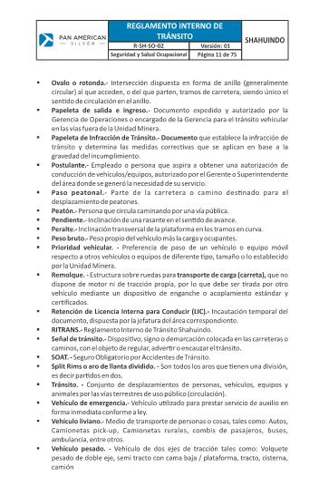 Reglamento Interno de Transito.cdr - vary2604 - Página 11 | Flip PDF en ...