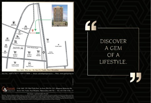 Gami Jade, Vashi | Buy Luxury 1.5 BHK, 2 BHK Flats / Apartments in ...