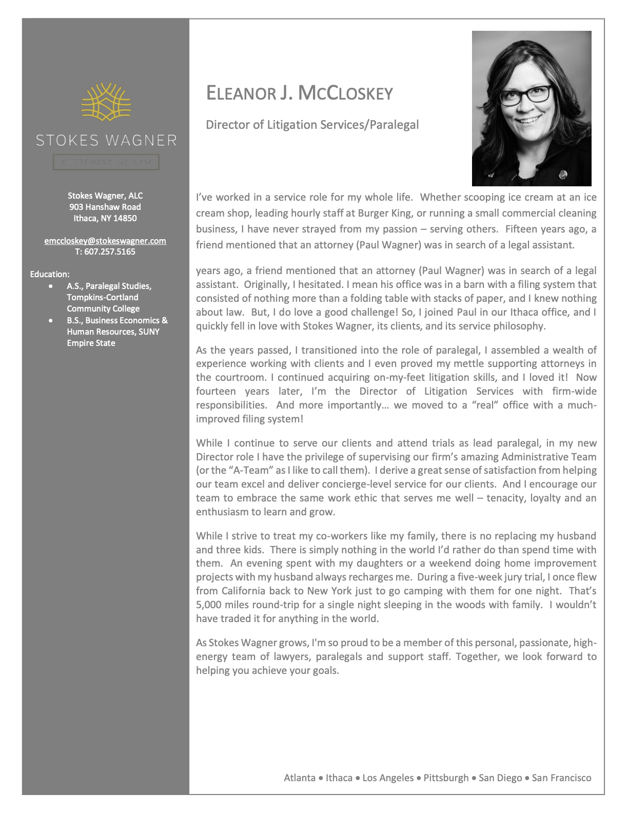 Eleanor McCloskey - Stokes Wagner - Page 1 - 1 | Flip PDF Online | PubHTML5