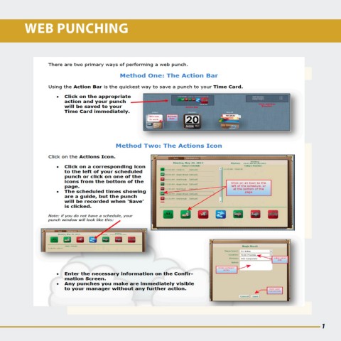 Web Punching
