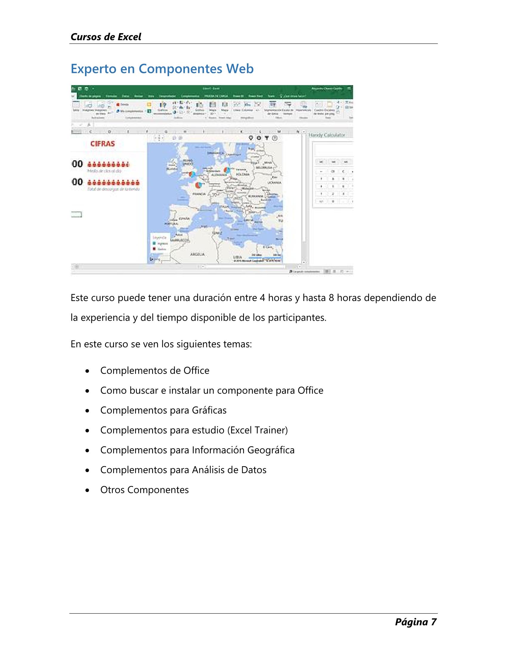 Catálogo de cursos Microsoft Excel 2018 - Consultia - Página 8 | Flip ...