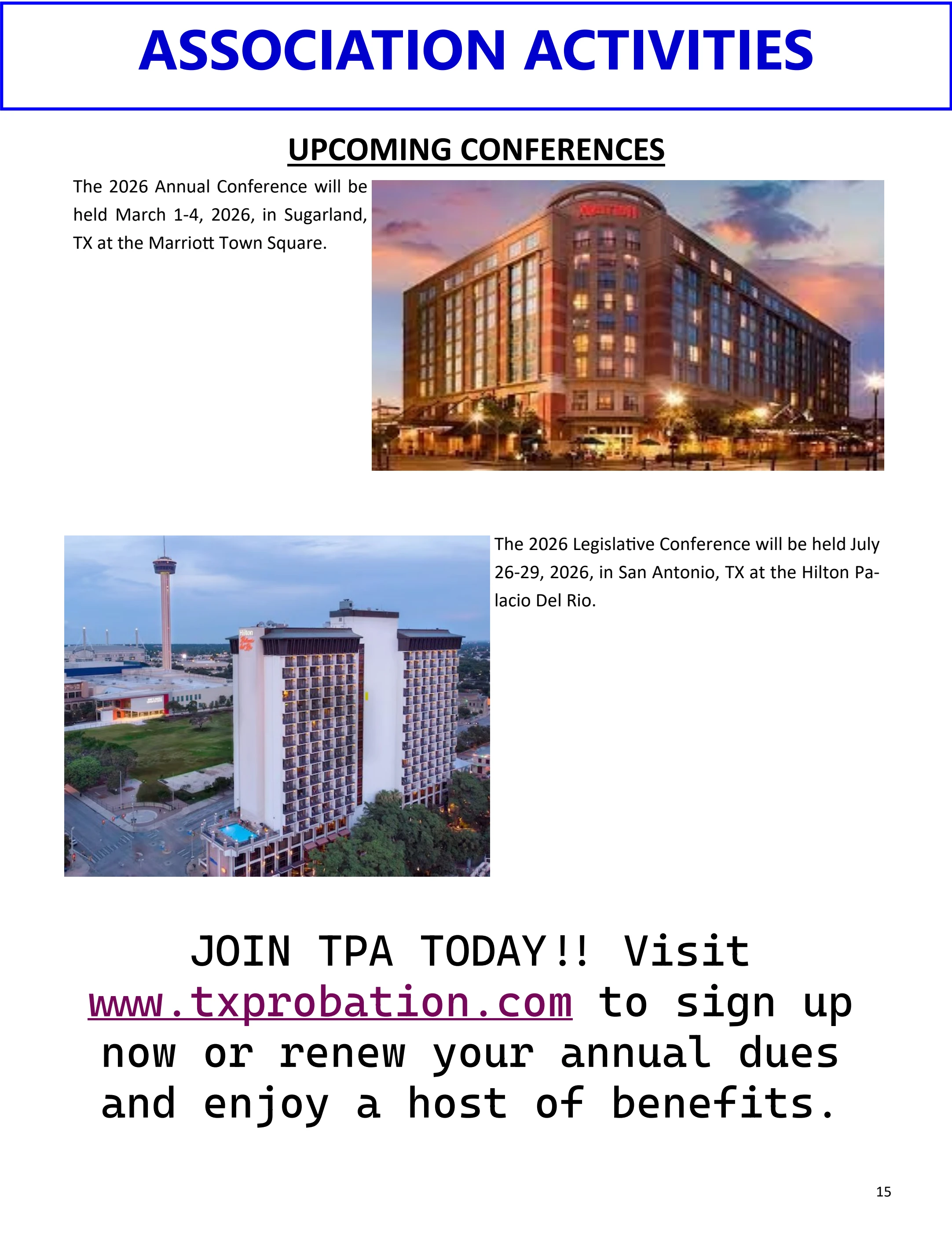 TPA Magazine - FALL 2025 - Texas Probation Association - Page 15 | Flip ...