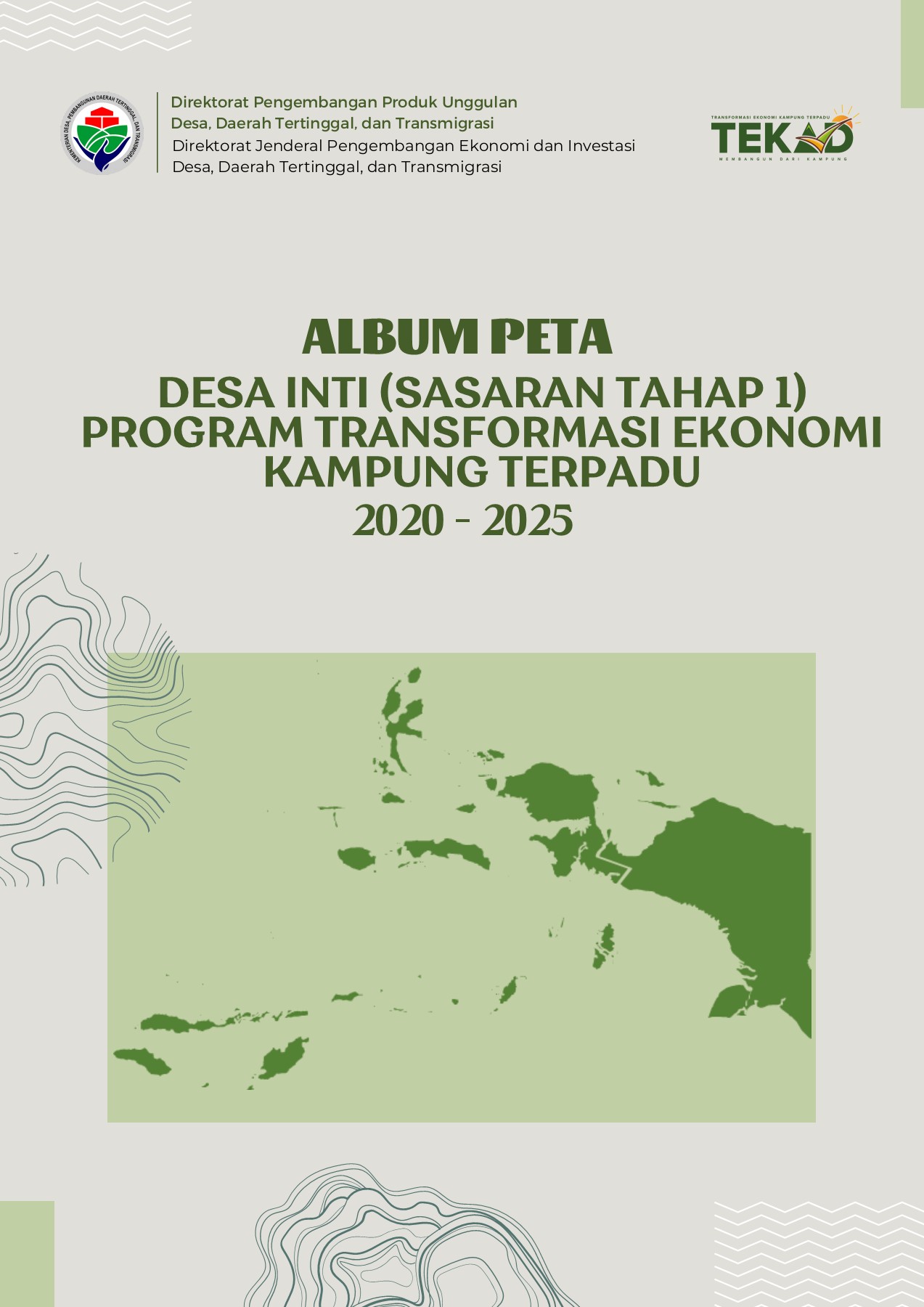 ALBUM PETA DESA INTI (SASARAN TAHAP 1) PROGRAM TRANSFORMASI EKONOMI ...