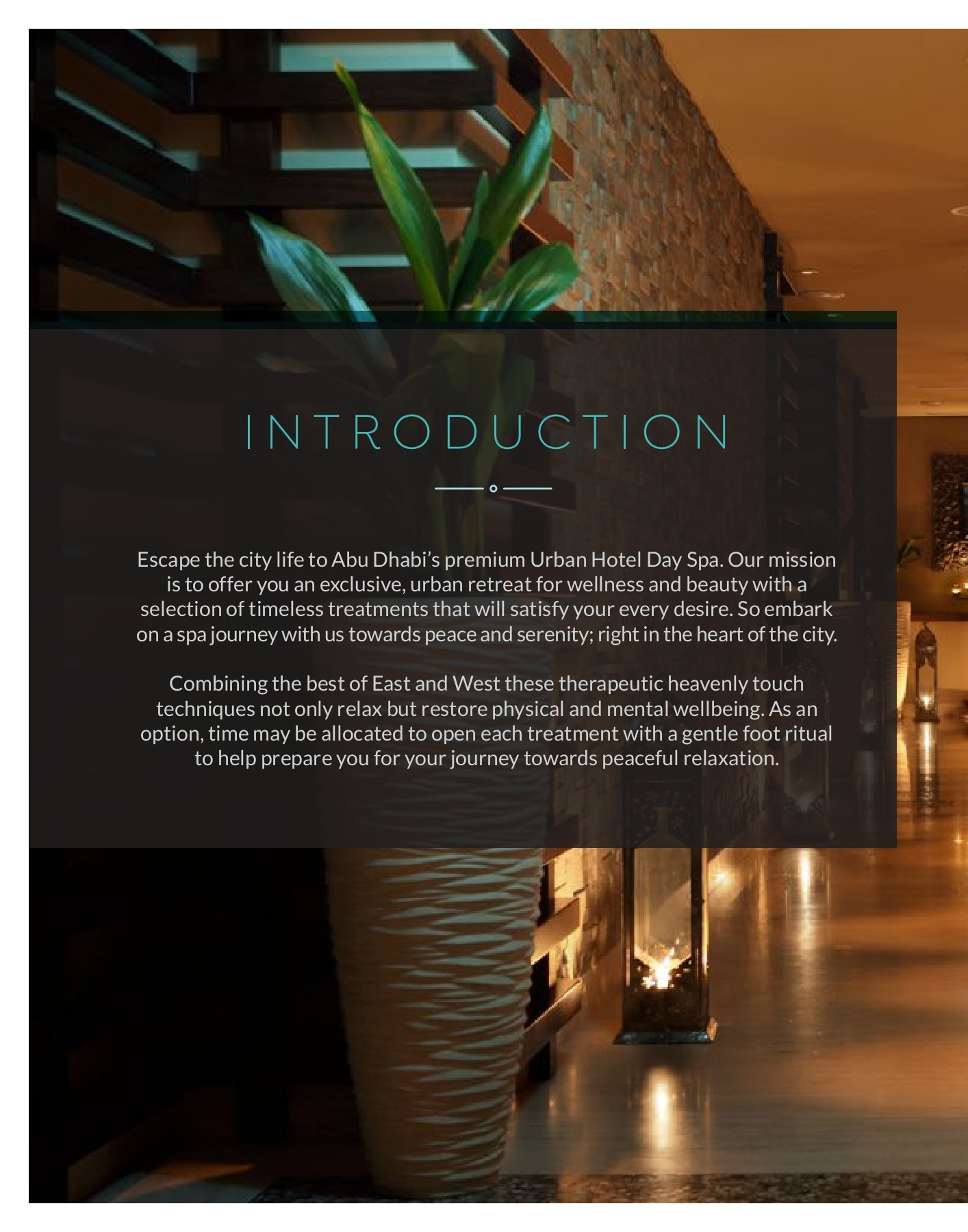 Spa menu (E-menu) - flipping book - Elio Ziade - Page 2 | Flip PDF Online | PubHTML5