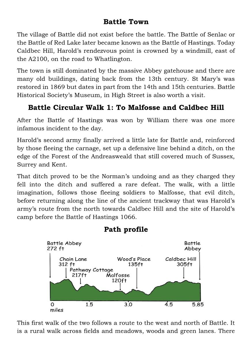 2 Battle Circular Walks Look Inside - History Walks Talks and Books ...